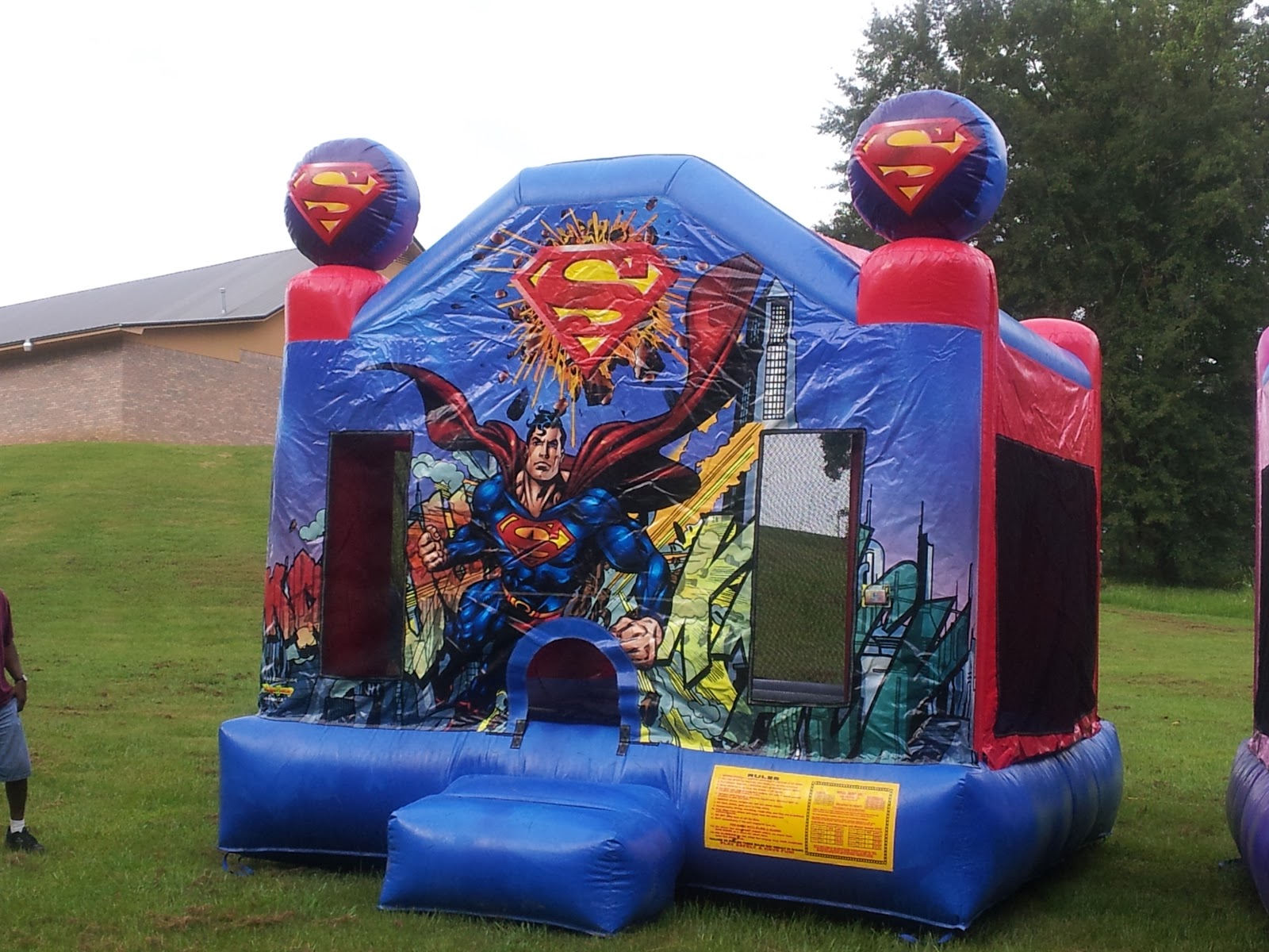 Inflatable Kingdom Kidz Zone: Inflatable Kingdom – Superman Inflatable ...