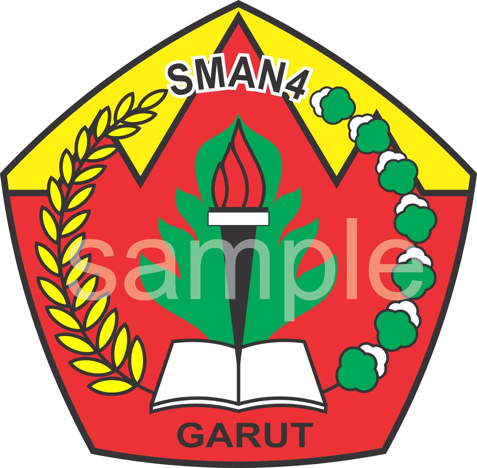 triographic: Logo SMAN 4 Garut
