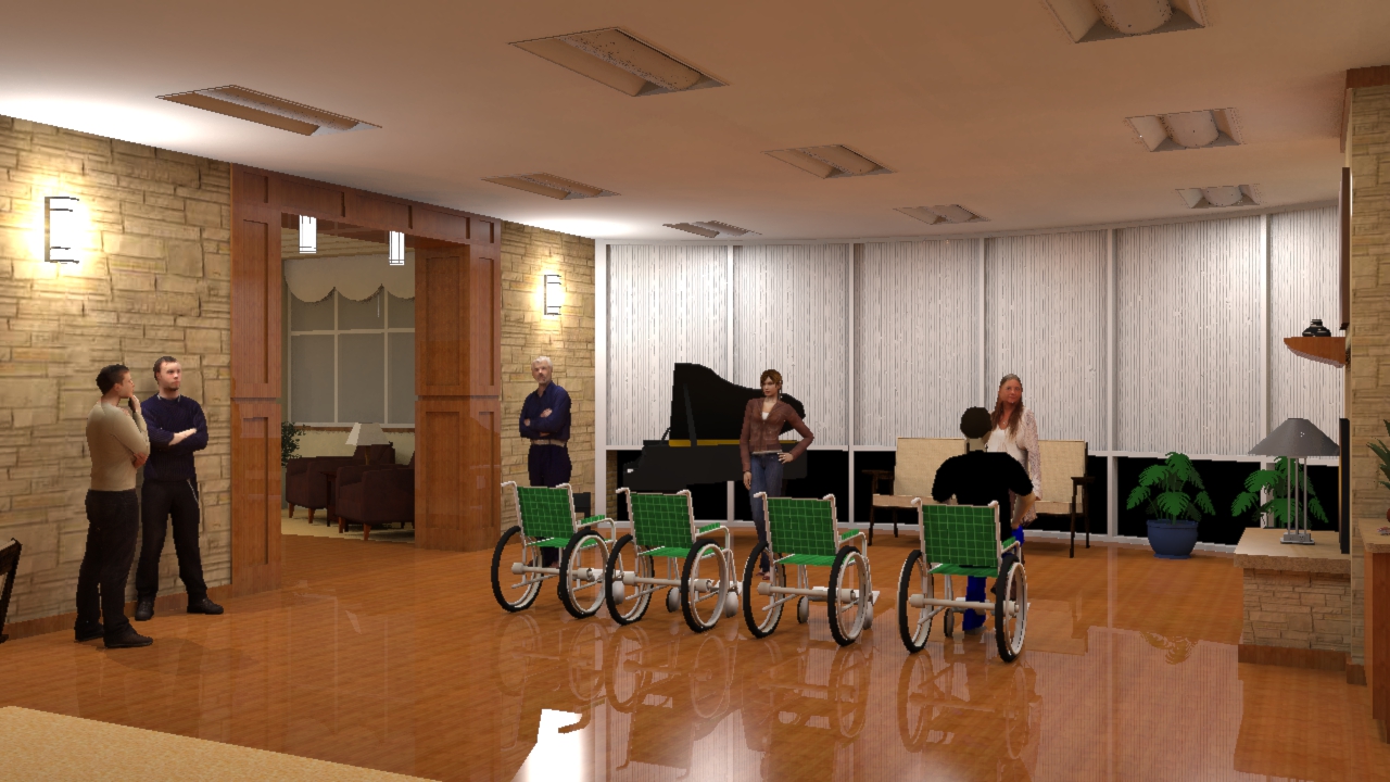 Nursing Home Interior Signage