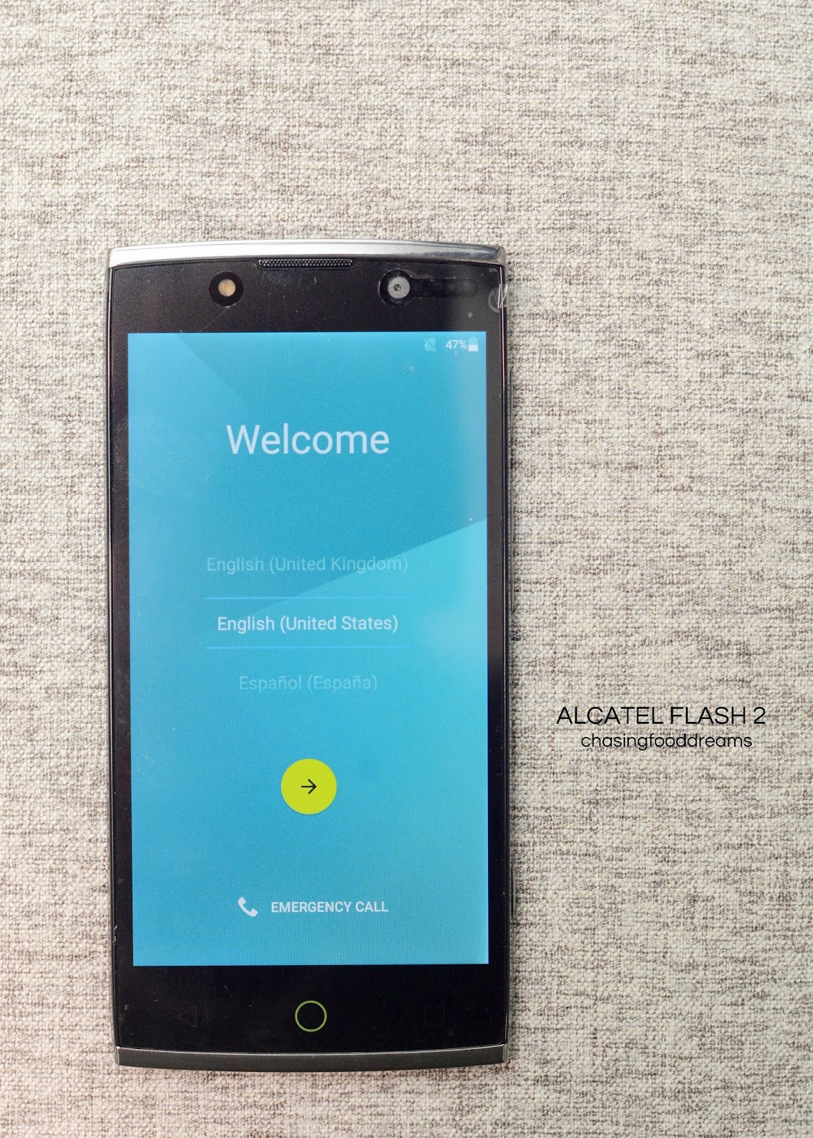 CHASING FOOD DREAMS: Alcatel Flash 2 Review