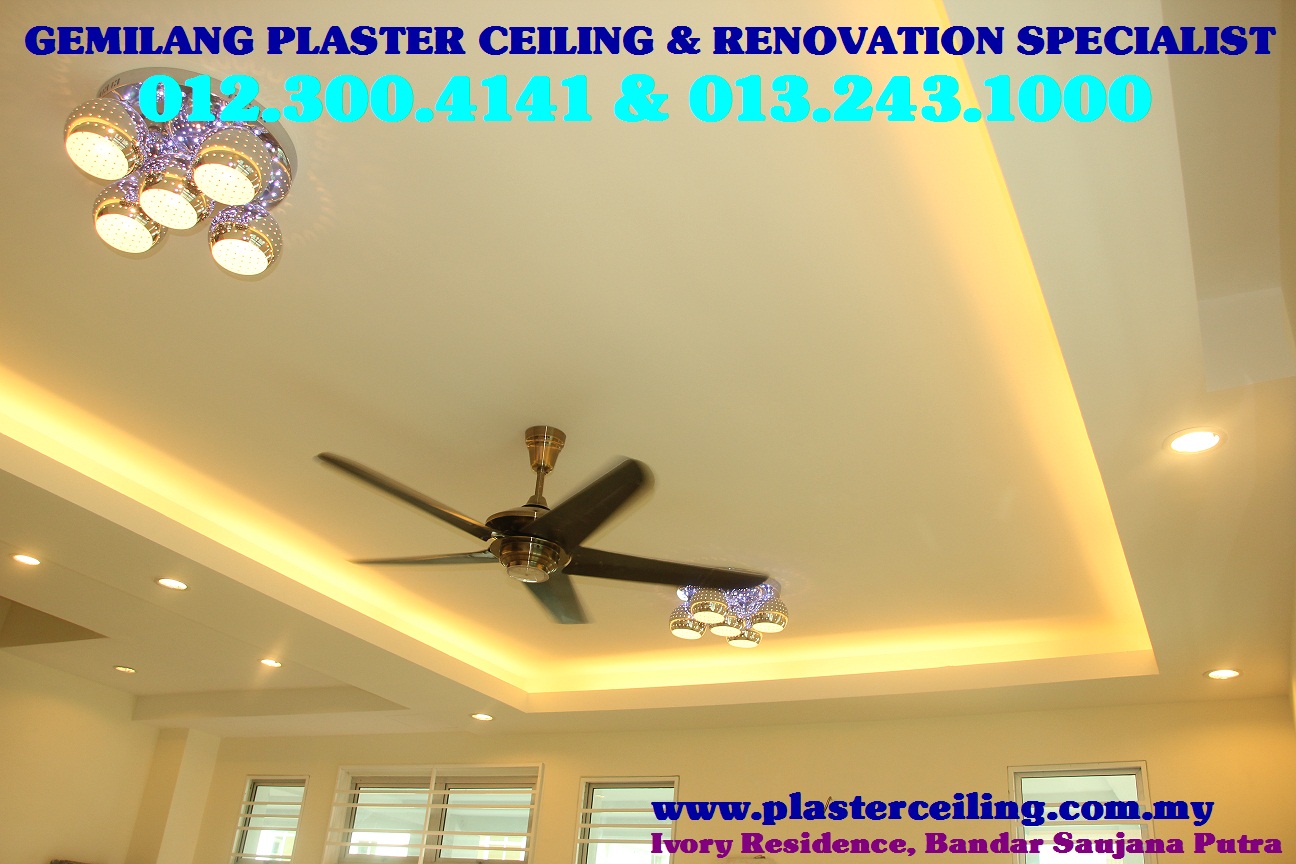 PLASTER CEILING: PLASTER CEILING BANDAR SAUJANA PUTRA