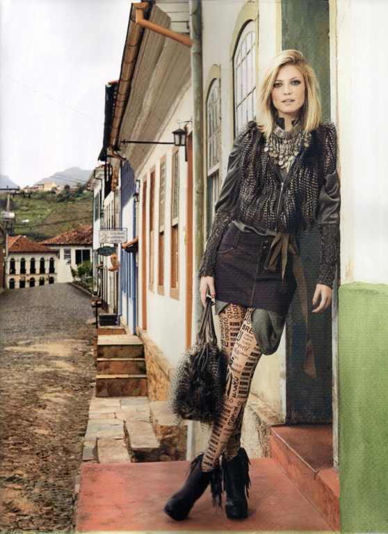 Claus Fashion Link: Model Barbara Berger