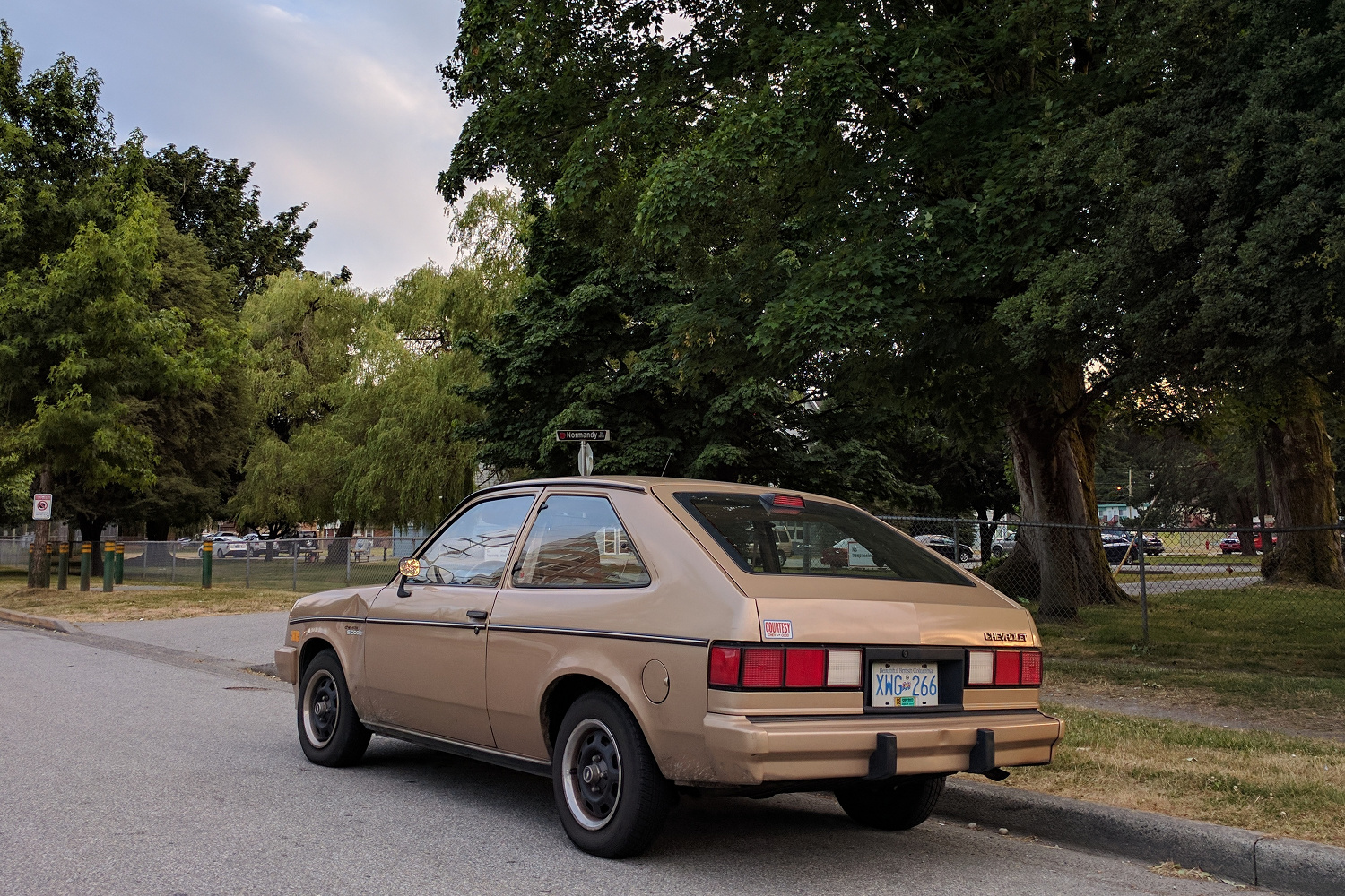 Old Parked Cars Vancouver: Chevette