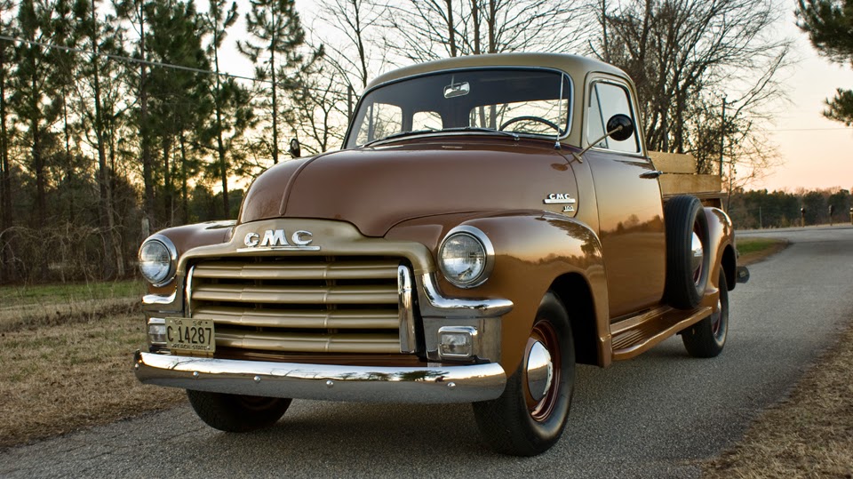All American Classic Cars: 1954 GMC 100 Pickup Truck
