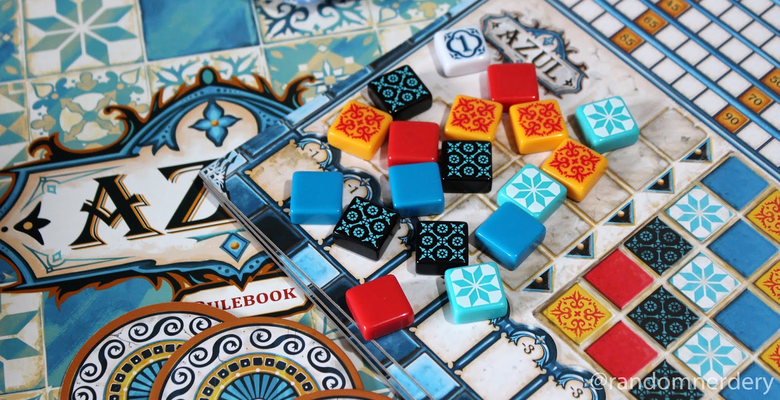 Random Nerdery: Review: Azul board game