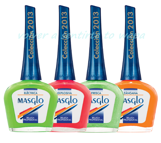 Volver a Sentirte to Wapa - Blog de belleza: MASGLO .. nuevos tonos ...