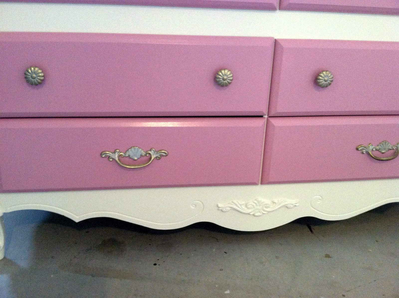 Shabby Redo For You !: Provincial Perfect Pink, Girls Dresser Redo!