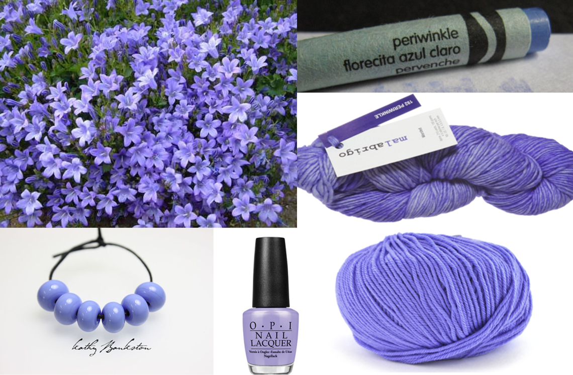 Art Threads: Friday Inspiration - Periwinkle