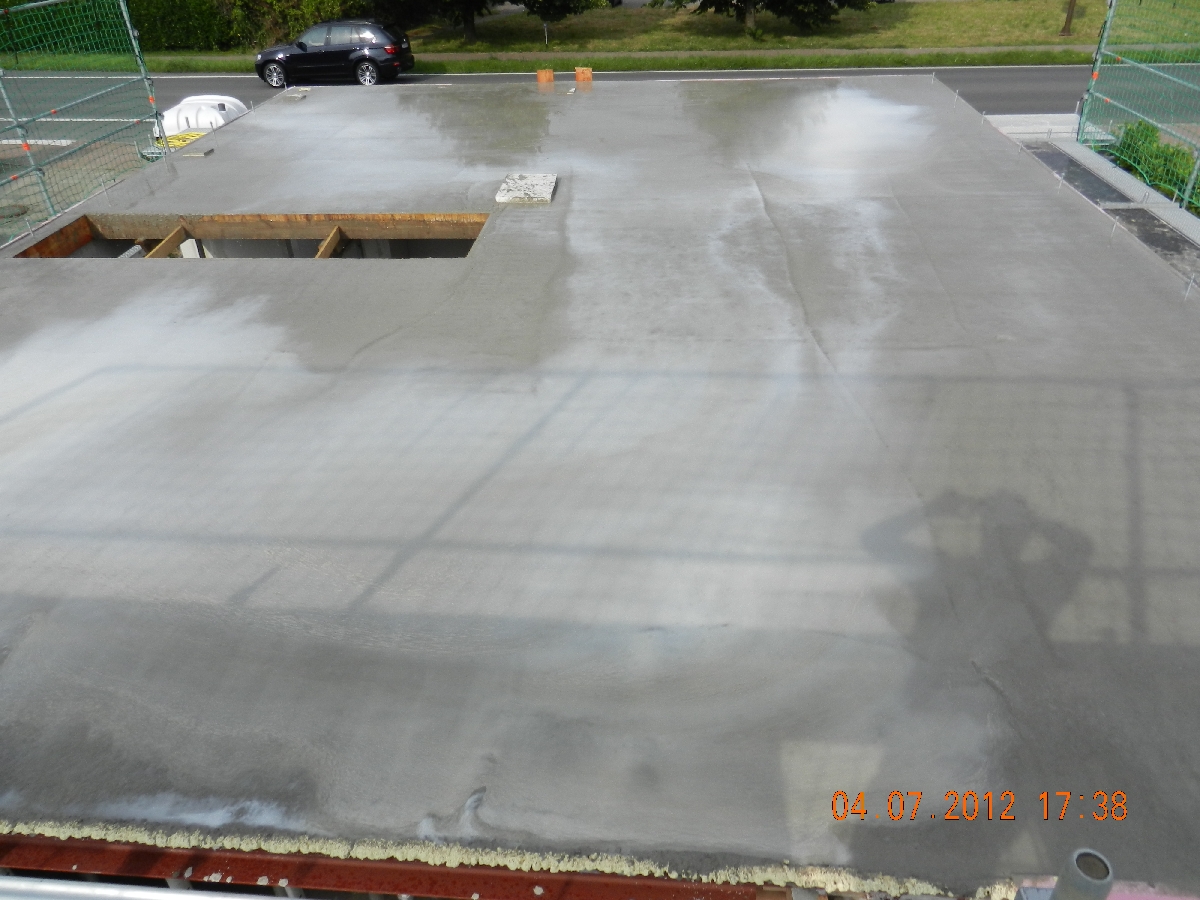 Team Massivhaus Bautagebuch 2012: Stb - Decke EG