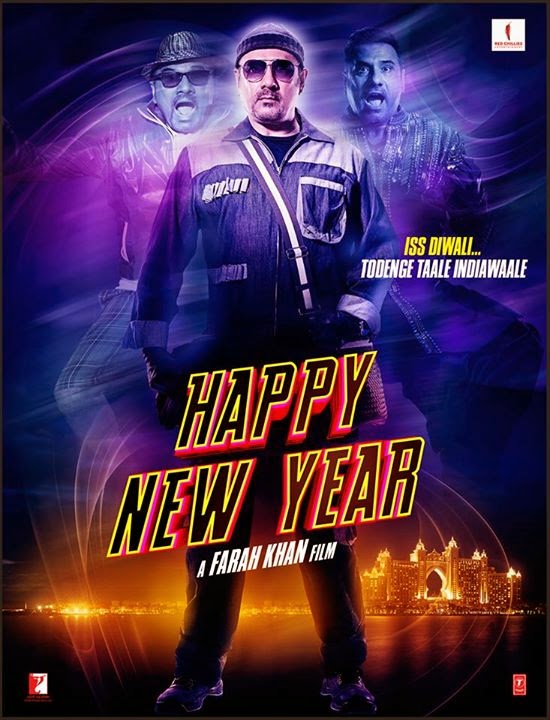 Happy New Year (2014) First Look Movie Posters - Shahrukh Khan, Deepika ...