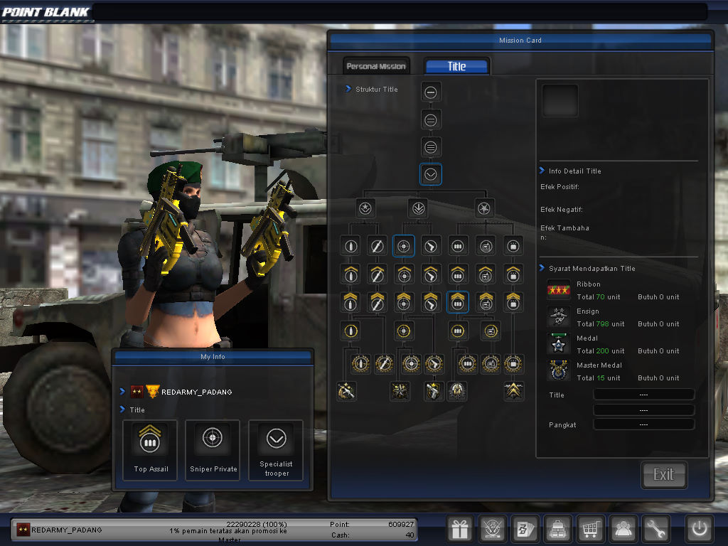 Title Senjata KRISS Point Blank