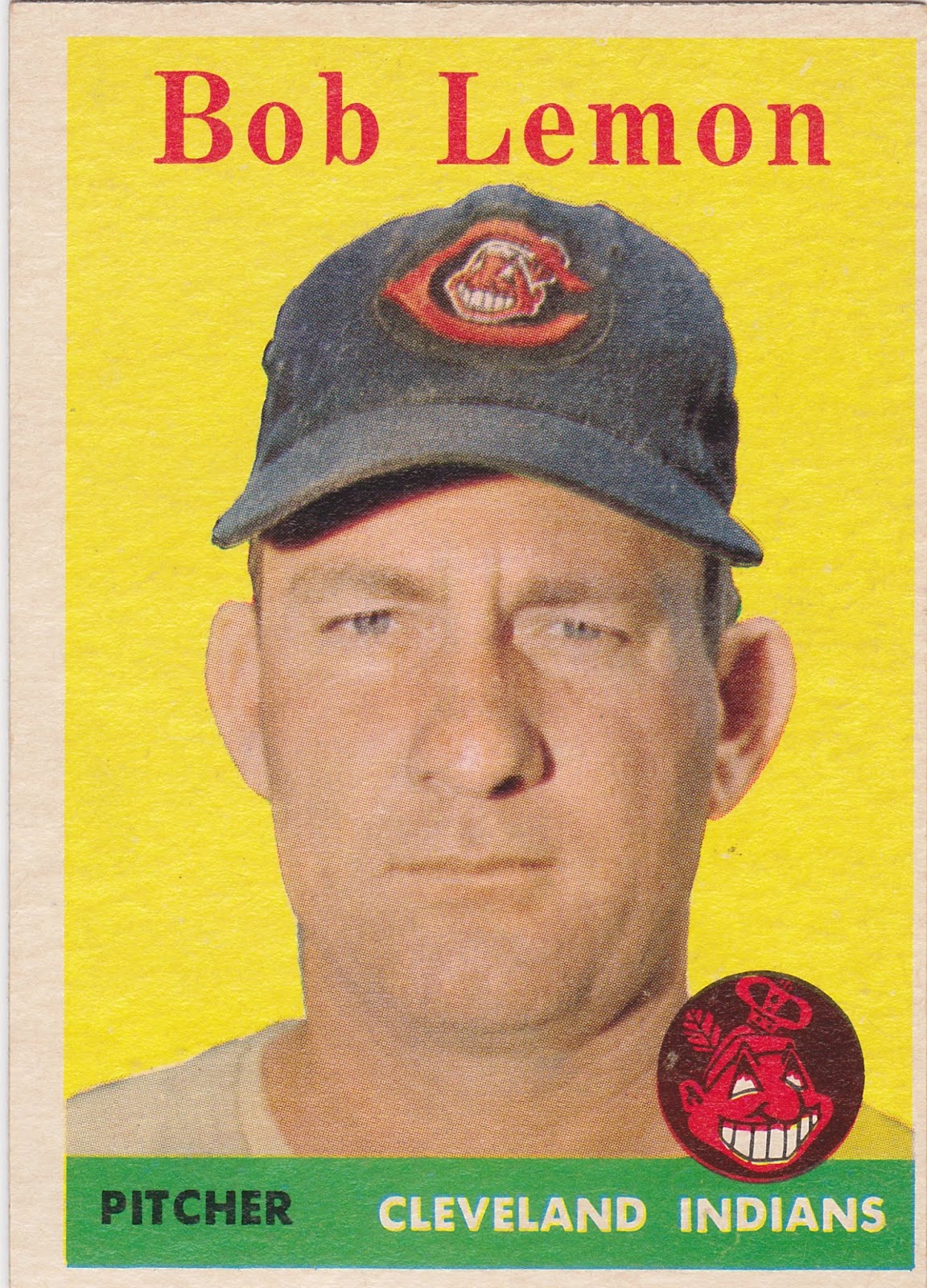 Talking Heads: The Topps 1958 Baseball Set: #2 Bob Lemon