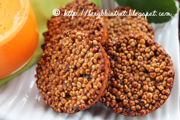 Cookies di Miglio soffiato e centrifugato di Arancia Limone Carota