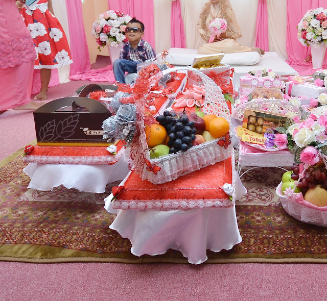 Wawa Syaida: Hantaran Pertunangan For / From Him ~ PINK + RED
