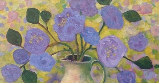 Daily Painters Abstract Gallery: Expressionist Still Life Flower Art ...