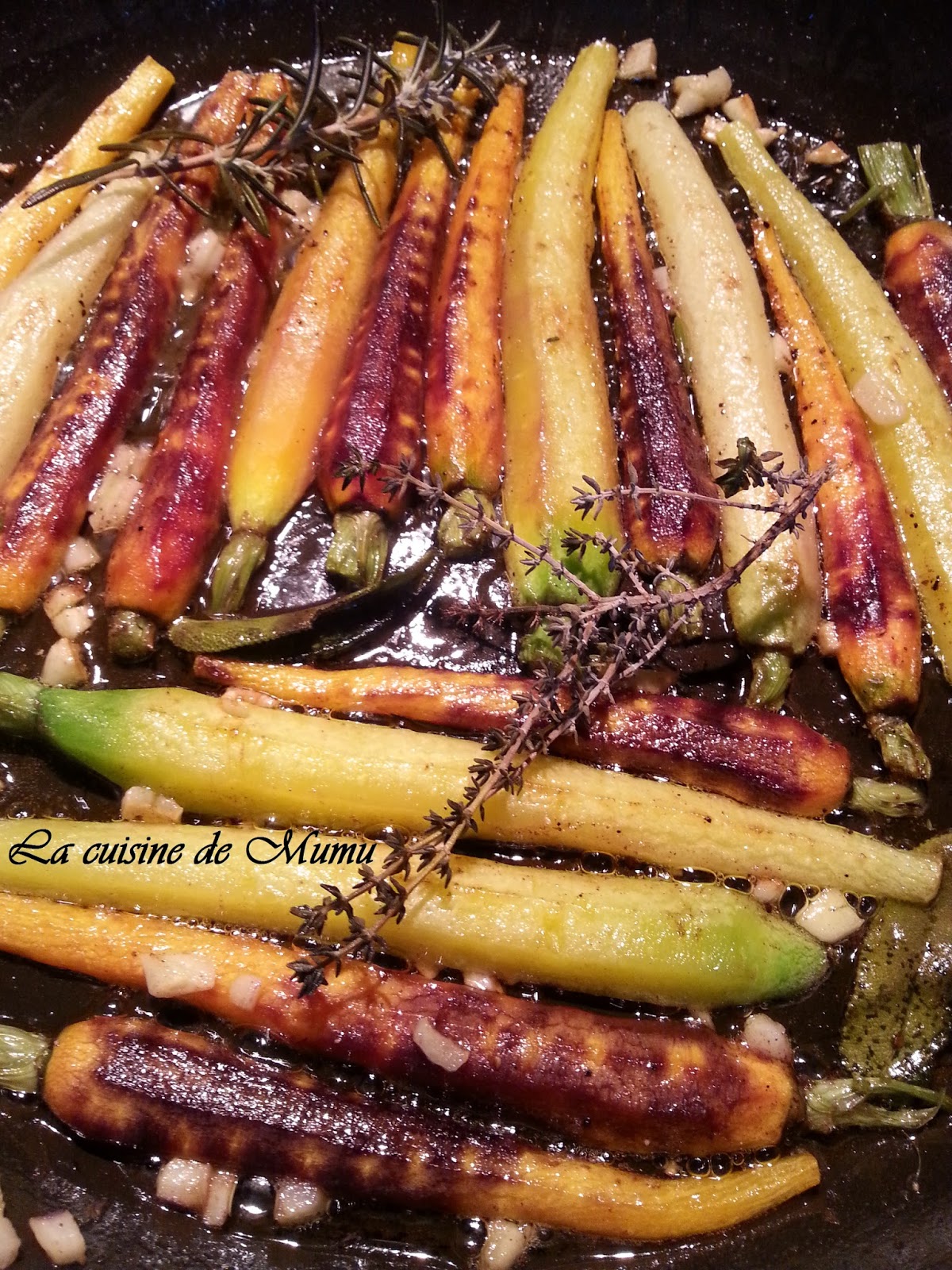 La Cuisine de Mumu: Sauté de carottes violettes et blanches