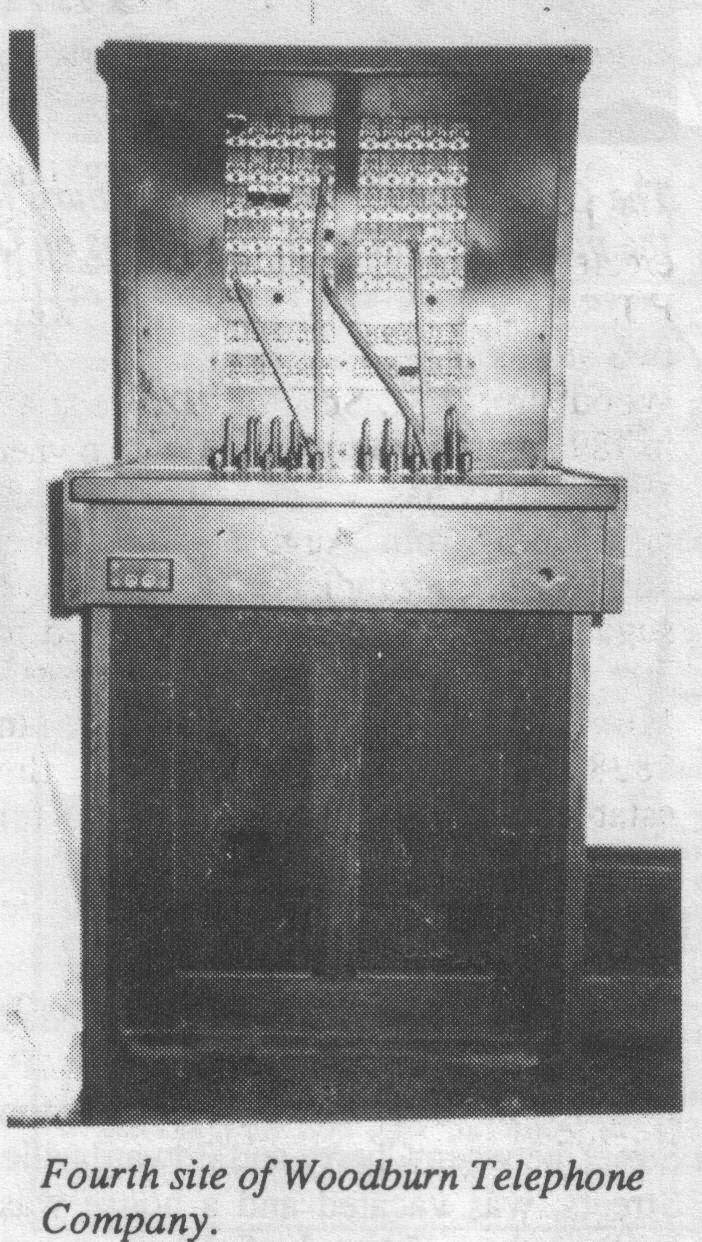 Stories from the Past: The Woodburn Mutual Telephone Company - 1908