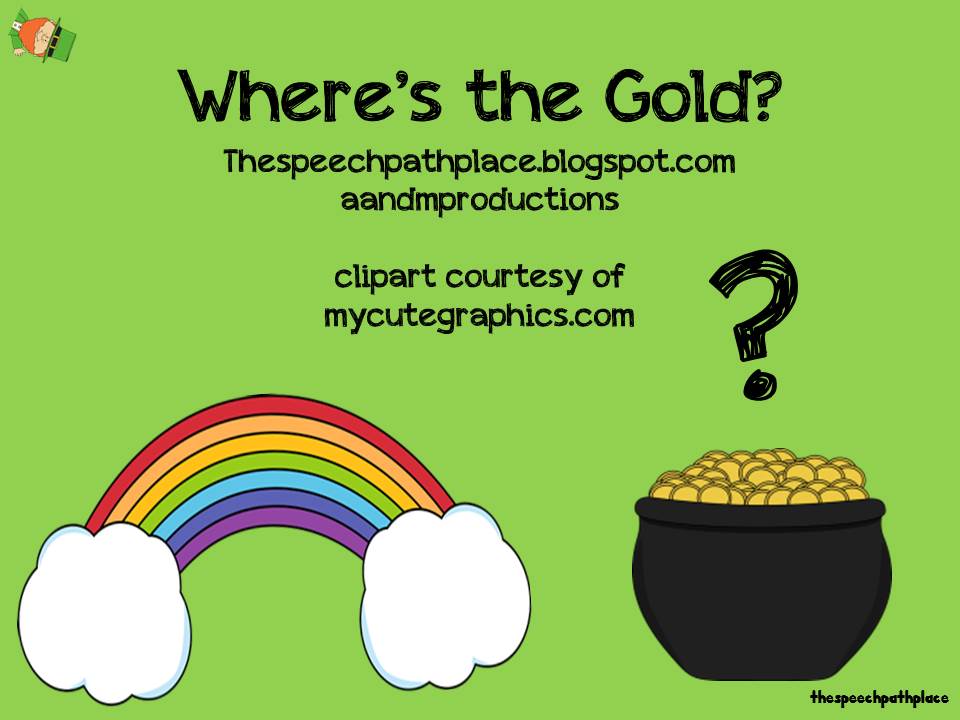 The Speech Path Place: Pot of Gold Prepositions