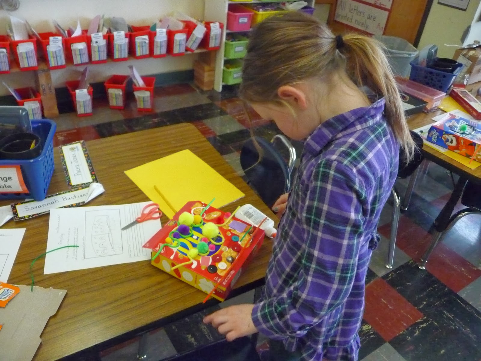 Mrs. Bowers' First Grade Stars: Recycling Creations