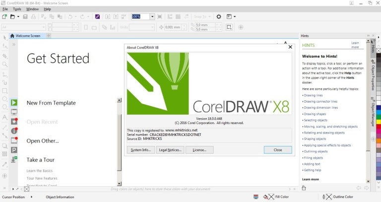 Portable CorelDRAW Graphics Suite X8 Free Download - RafifApps