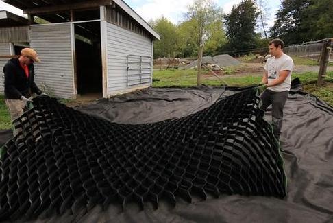 Building & Managing the Small Horse Farm: Grid Systems for Erosion Control