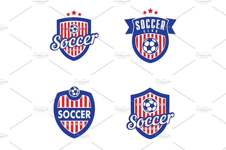 140+ Best Soccer Logo Templates | Free & Premium
