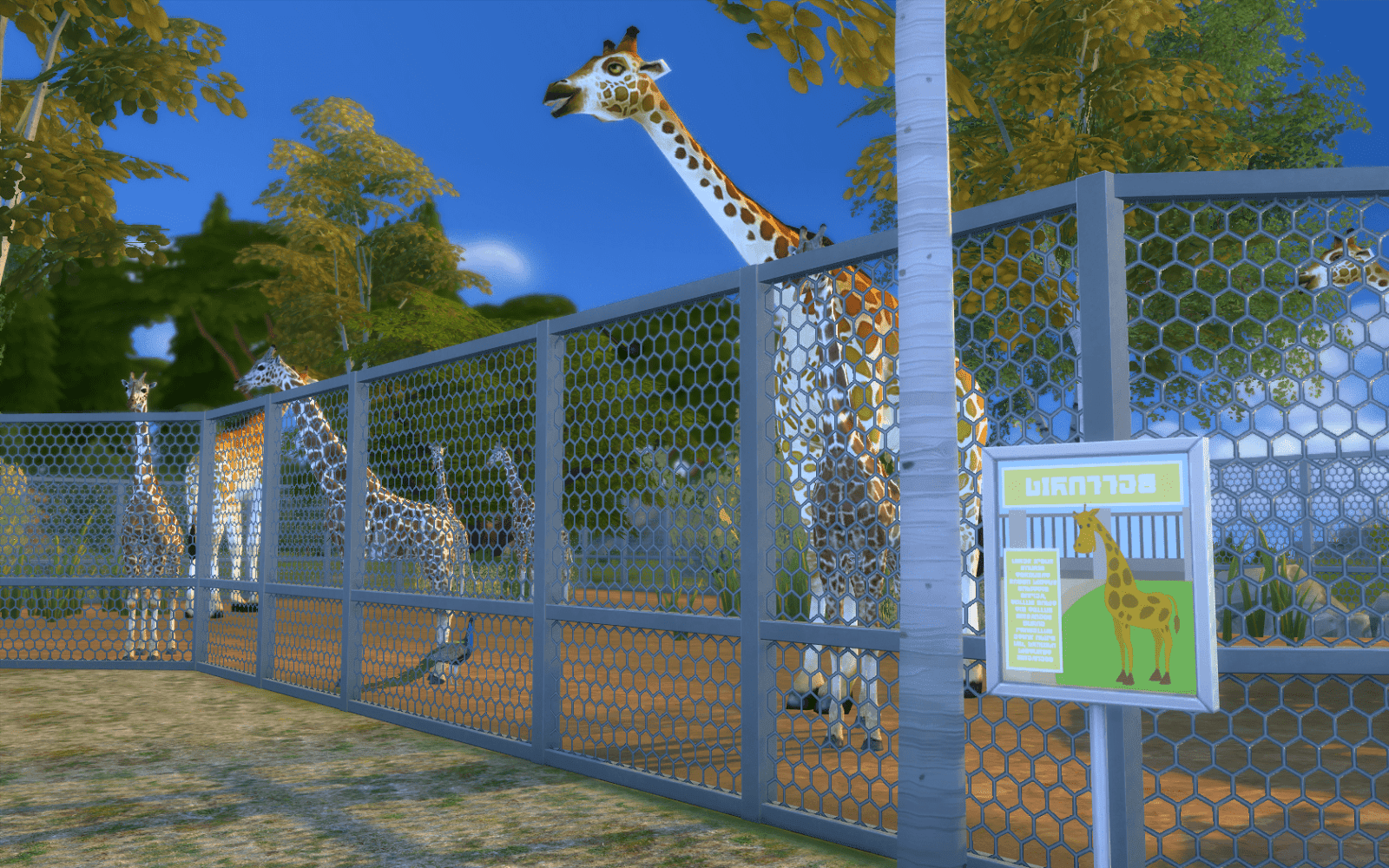 Zoo La Belle vue (Sims 4 CC)
