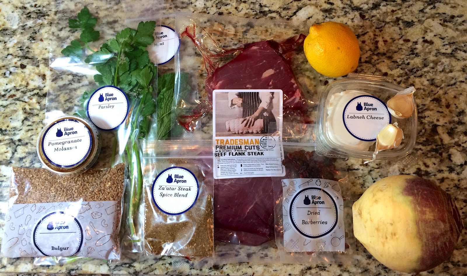 Blue Apron Food Subscription Box Review - Part 4 - Blue Skies for Me Please