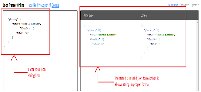 Check Valid Json String