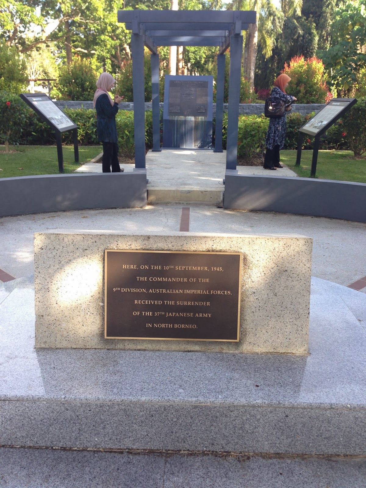 h2diary: Kembara Labuan - Surrender Point Memorial