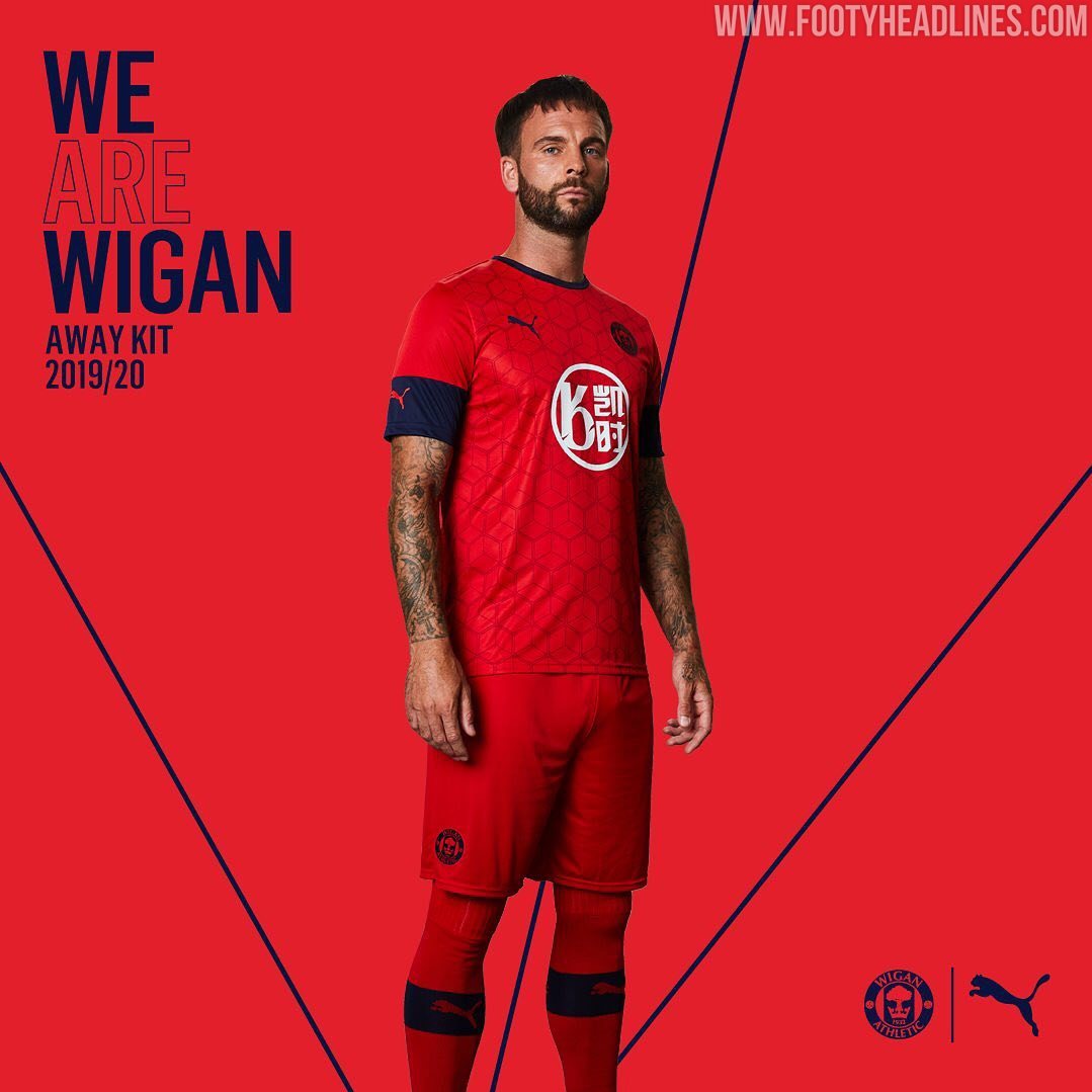 Wigan Athletic 19-20 Home & Away Kits Revealed - Footy Headlines