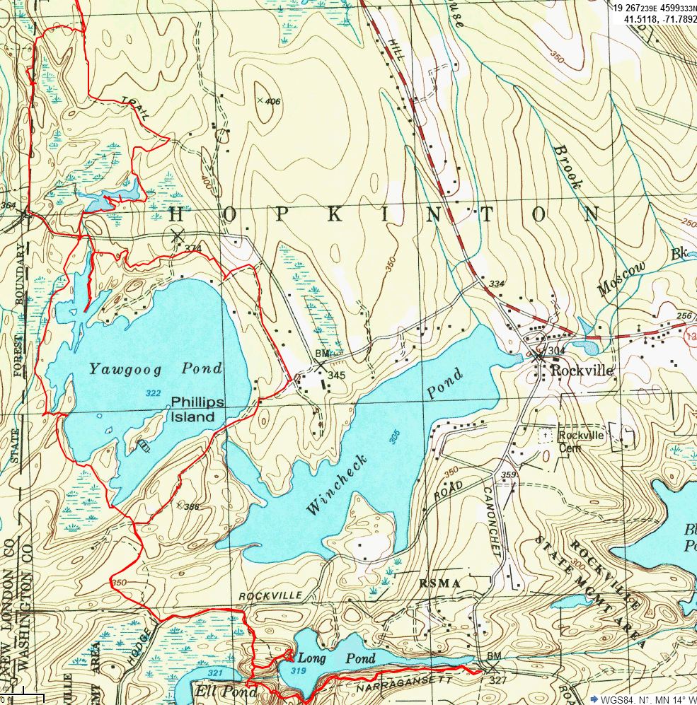 Ramblings: Pond-ering the Yawgoog Trails