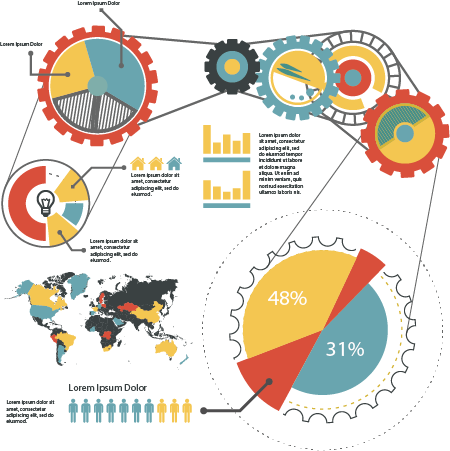 10 practical visual information data sheet material