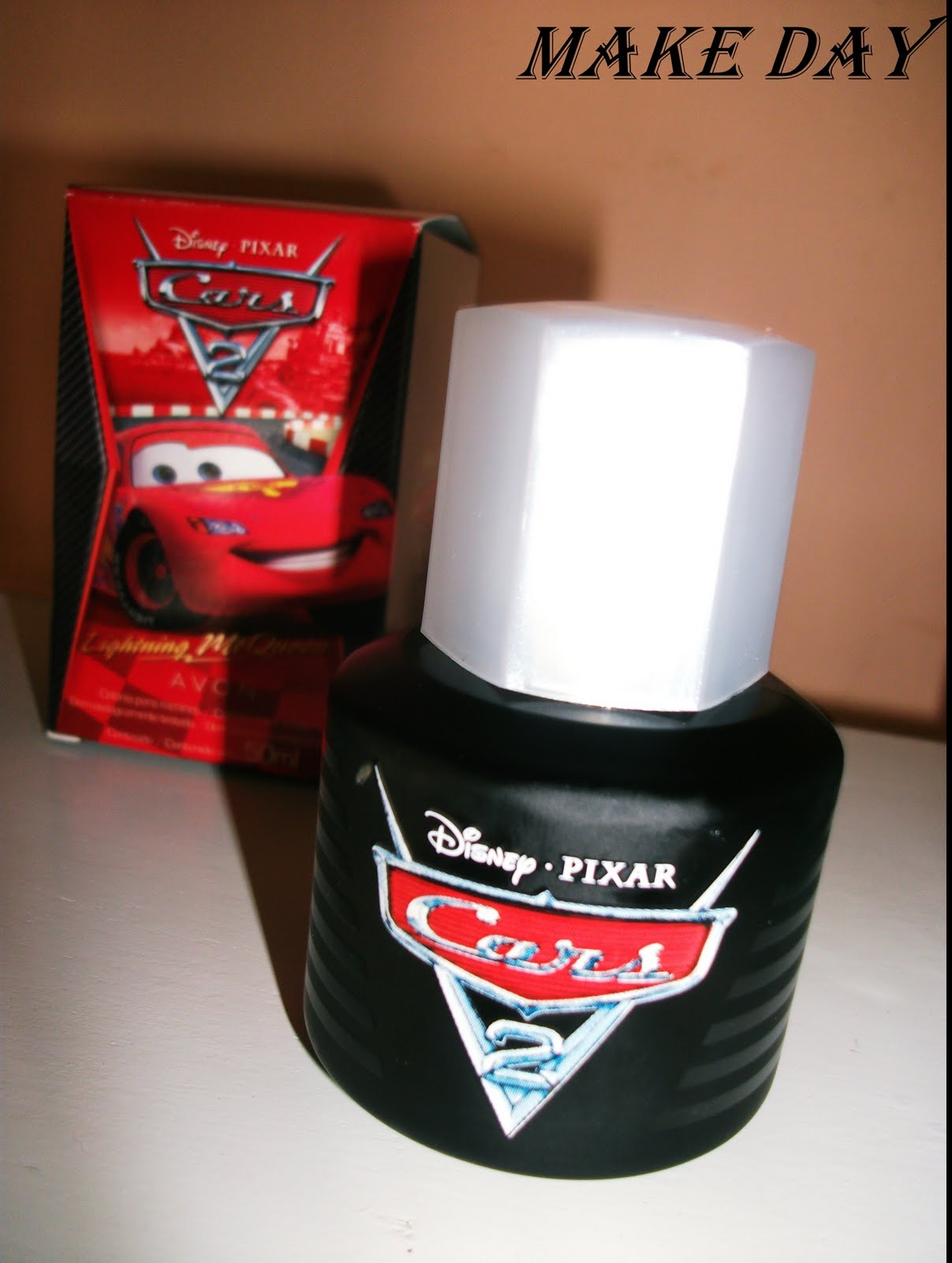 make day: perfume infantil avon disney pixar cars 2