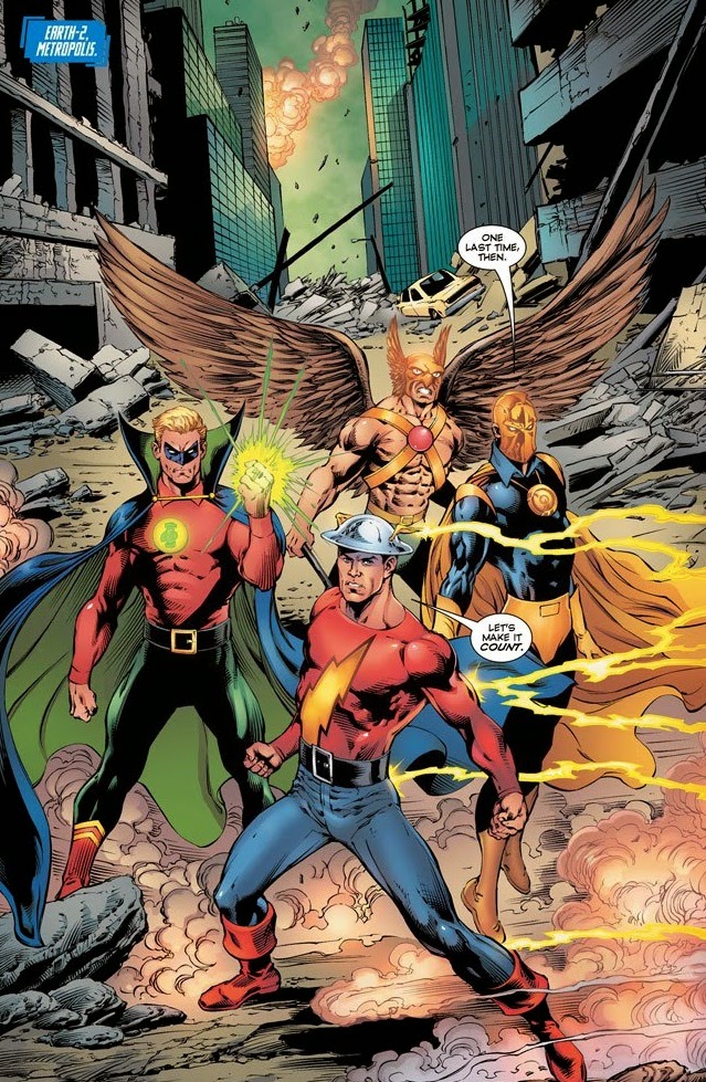 Weird Science DC Comics: Convergence: Justice Society of America #1 Preview