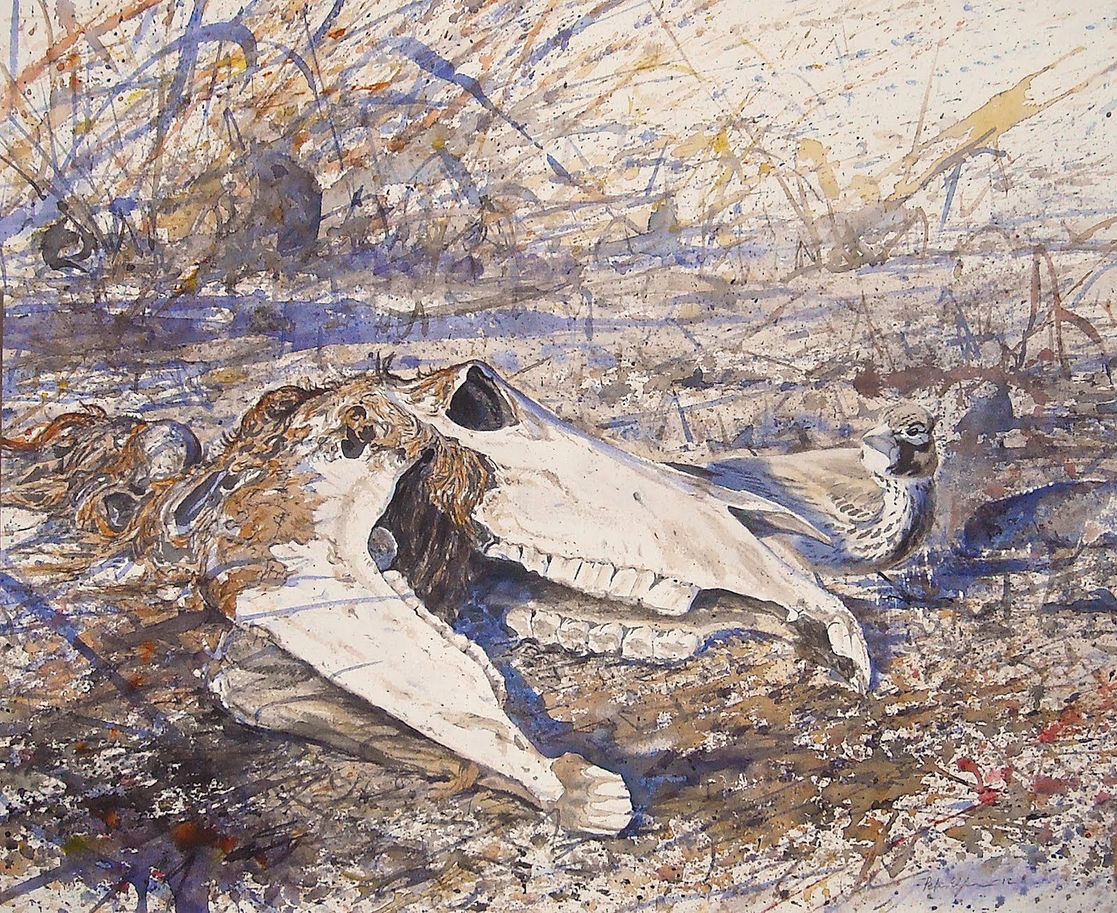 Peter Elfman: Birds in Art submissions 2012