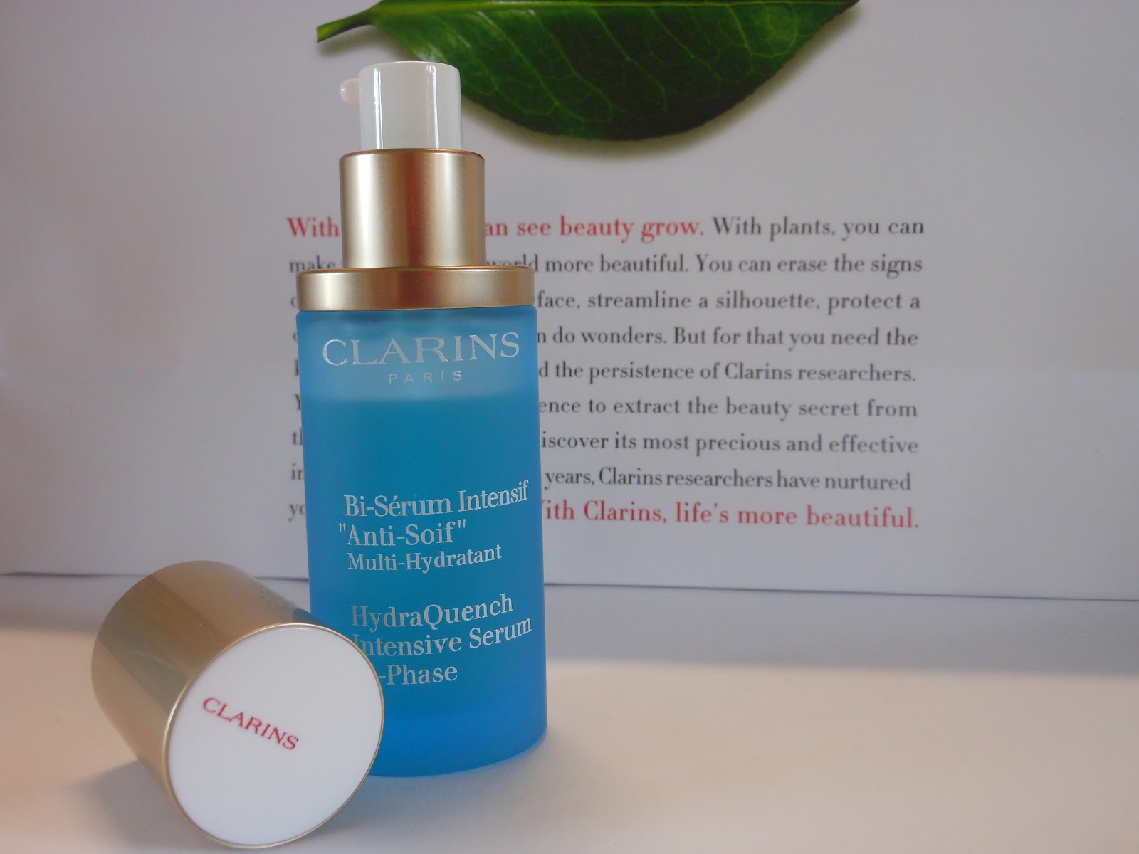CherrySue, Doin' the Do: Clarins HydraQuench Intensive Serum Bi-Phase