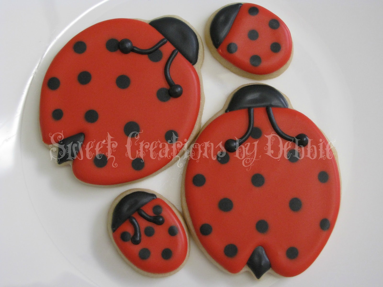 Sweet Creations by Debbie: Ladybug Cookies