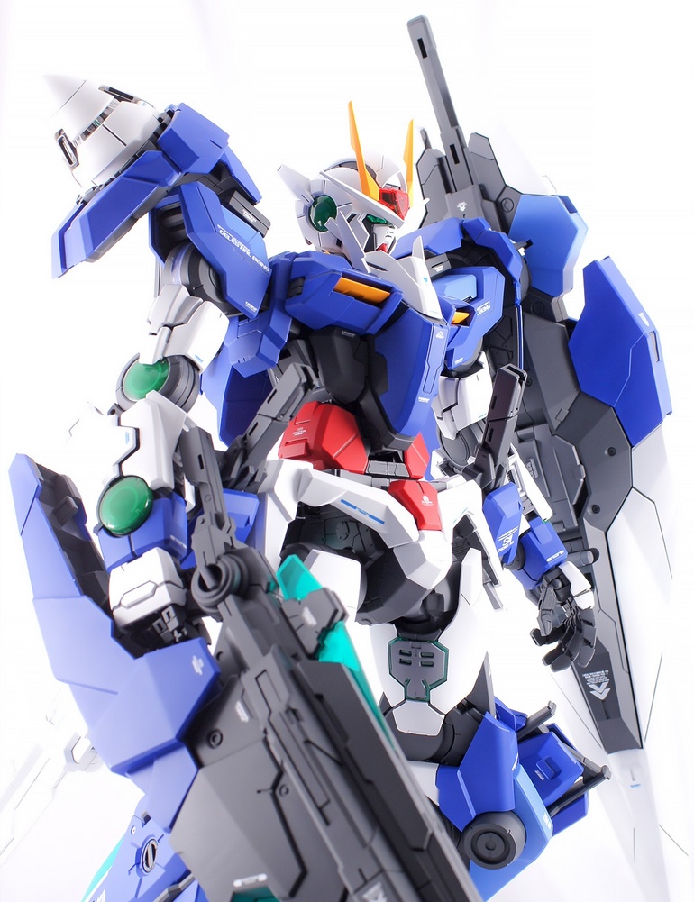 Painted Build: PG 1/60 00 Gundam Seven Sword/G