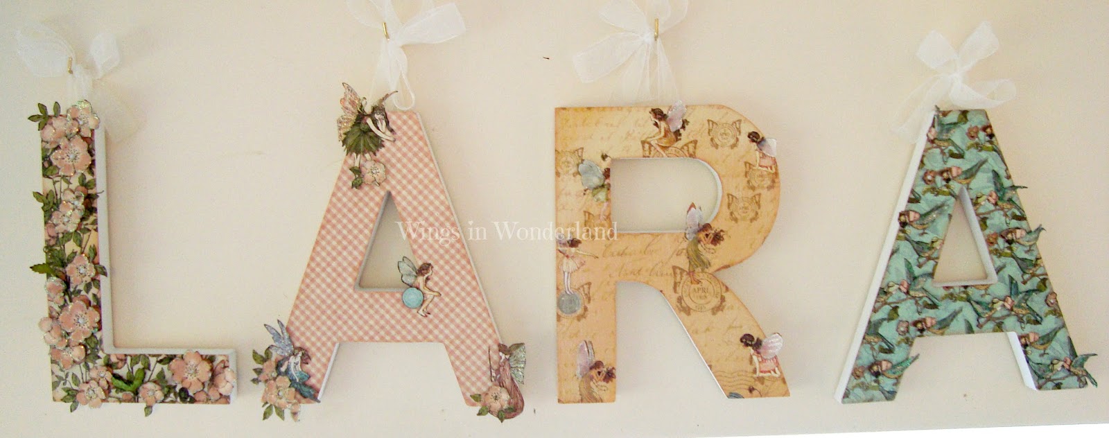 Wings in Wonderland: Lara's Letters