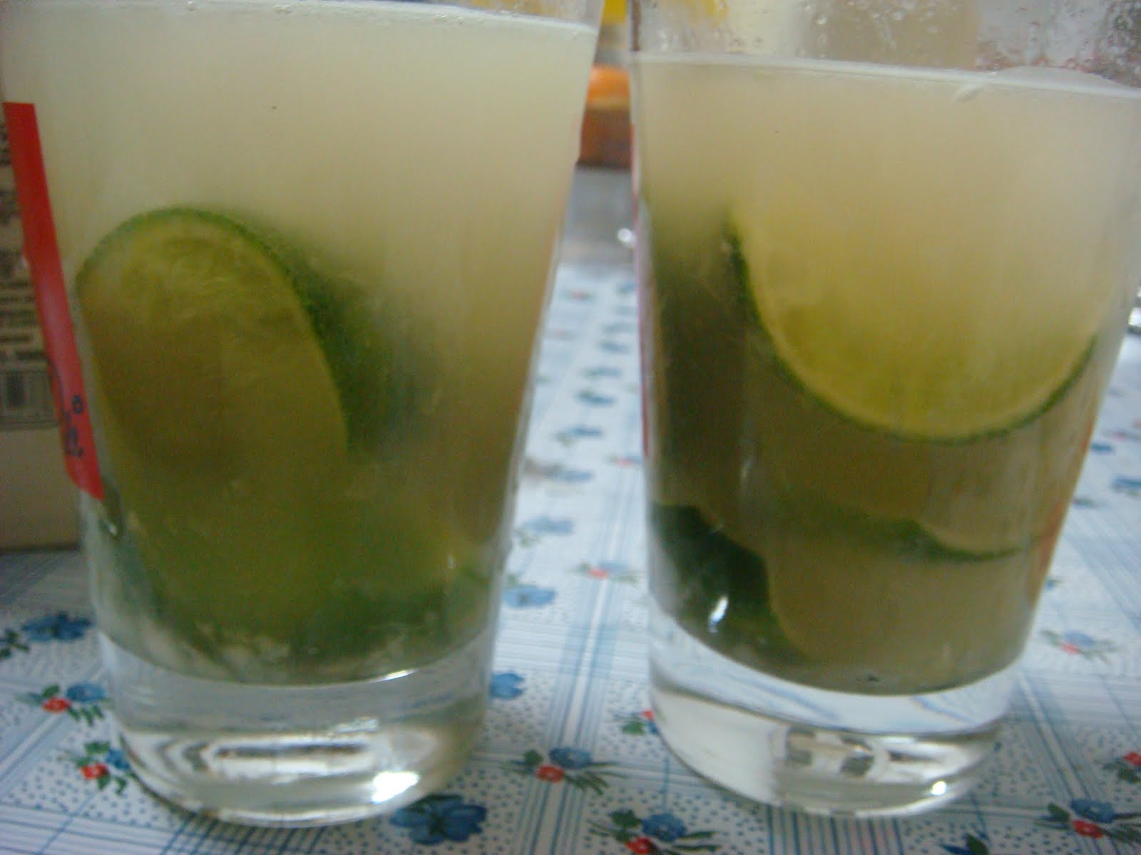 Receitinhas da Tere: Caipirinha de Pinga Diet