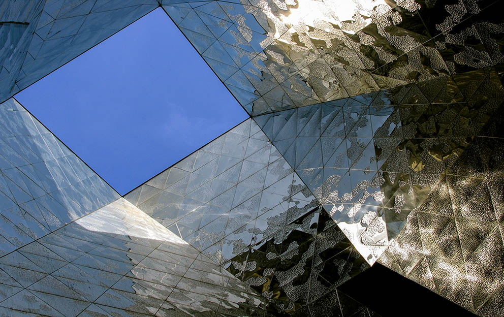 Luz y artes: Un rombo envuelto en plata, para ir al cielo