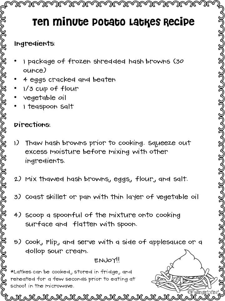 Celebrating Hanukkah Mini Unit FREEBIE!! | Falling into First