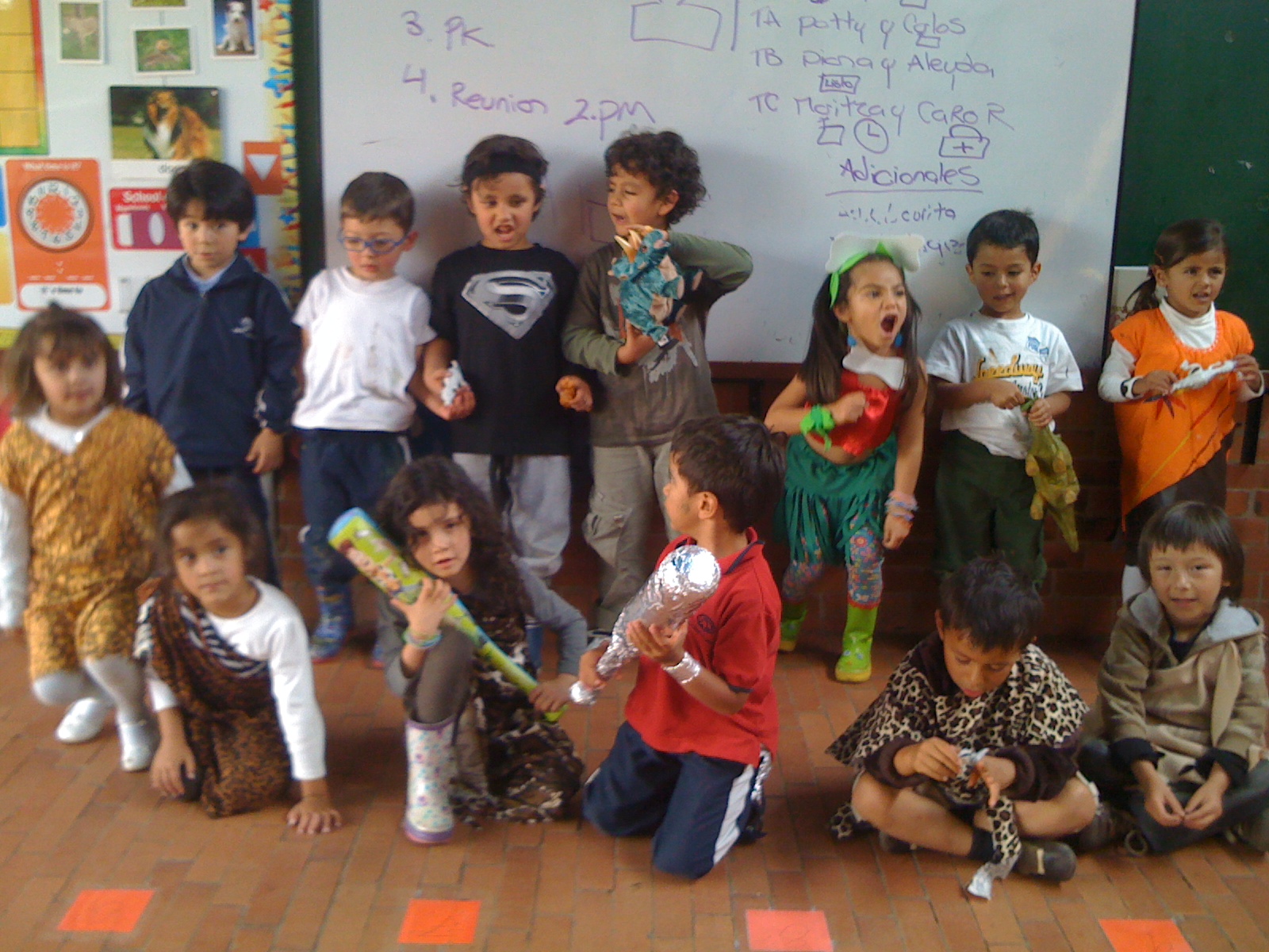 Pre-Kinder Project: What If we became cavemen!?