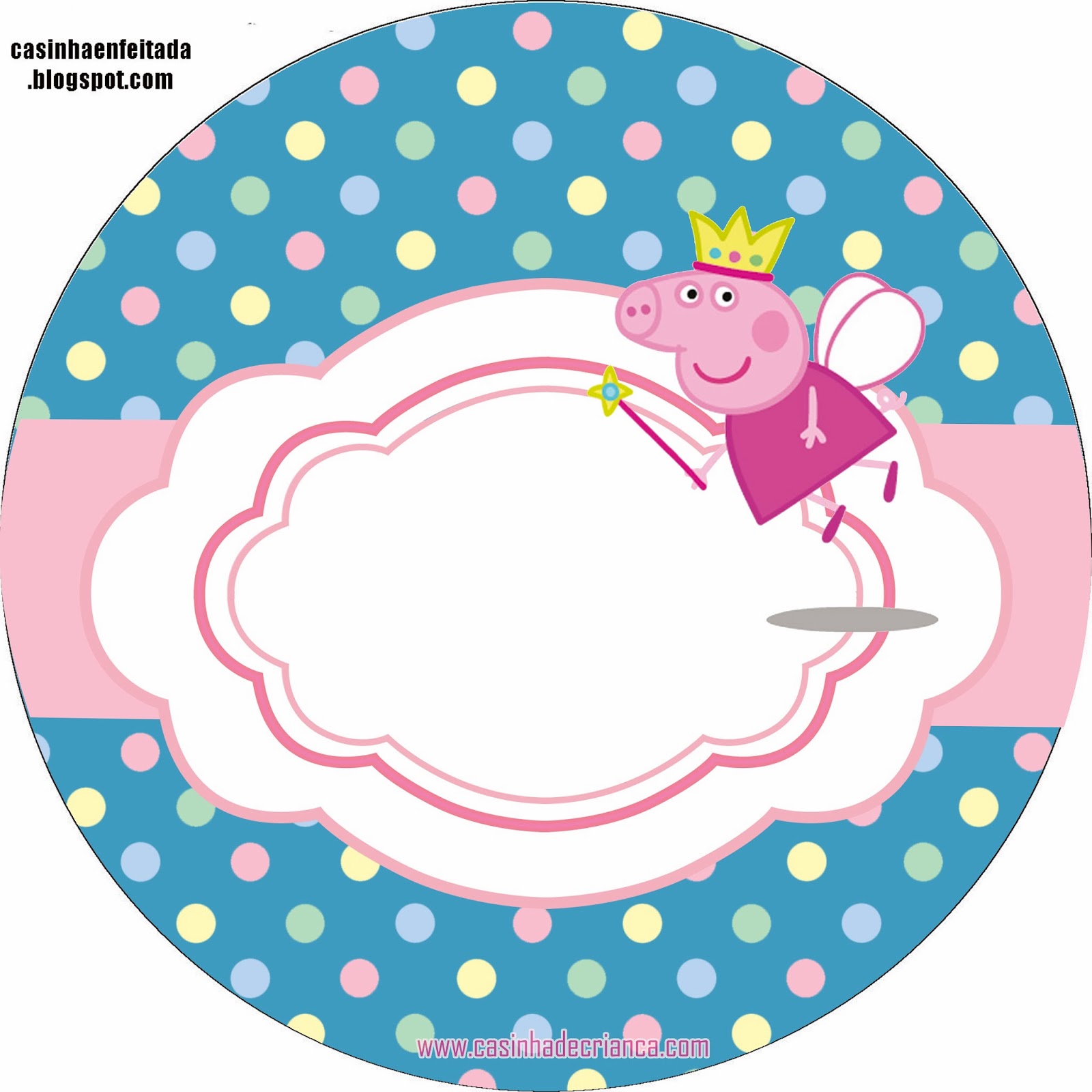 Mini Kit de Peppa Pig Hada para Imprimir Gratis. - Ideas y material ...