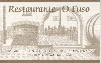 IÉ-IÉ: RESTAURANTE "O FUSO"