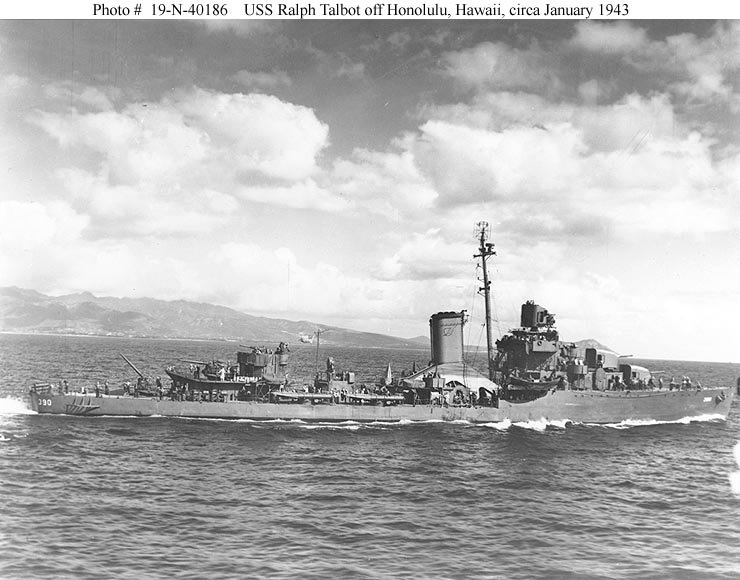 Naval Warfare: USS Ralph Talbot (DD-390)