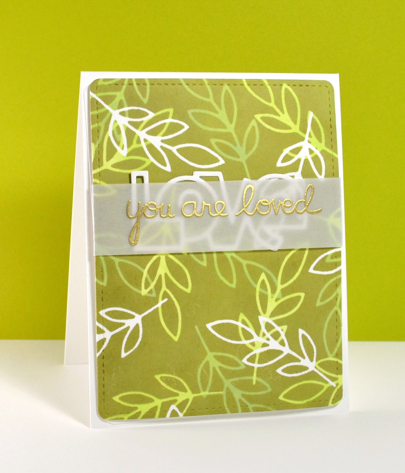 K and R Designs: You Are Loved {Paper Smooches}