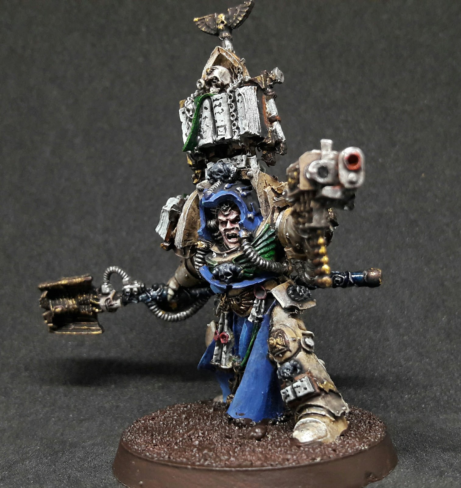 30Kplus40K: Deathwing Librarian - WIP
