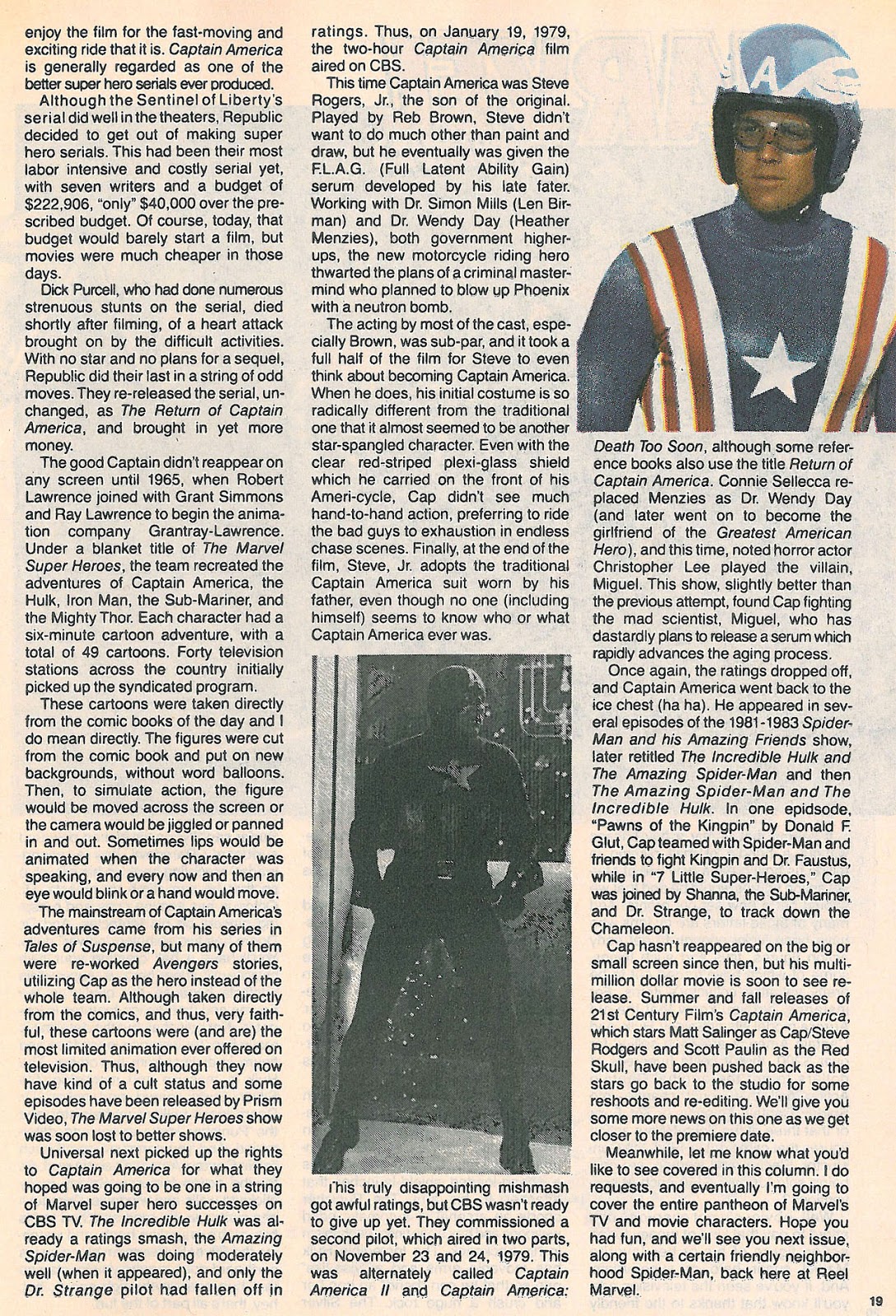 The Dork Review: Marvel Age: Captain America